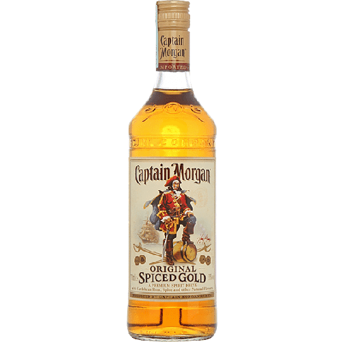CAPTAIN MORGAN SPICED GOLD 750ML